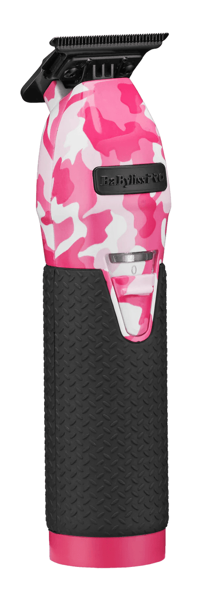 BaByliss PRO Limited Edition Pink Camo Metal Lithium Clipper & Trimmer ...